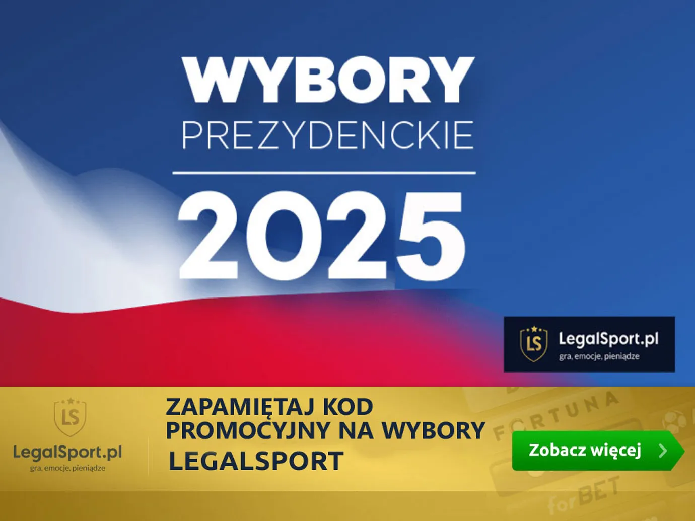 Wybory prezydenckie 2025 zakłady bukmacherskie 🏆 Gdzie obstawiać, jakie kursy